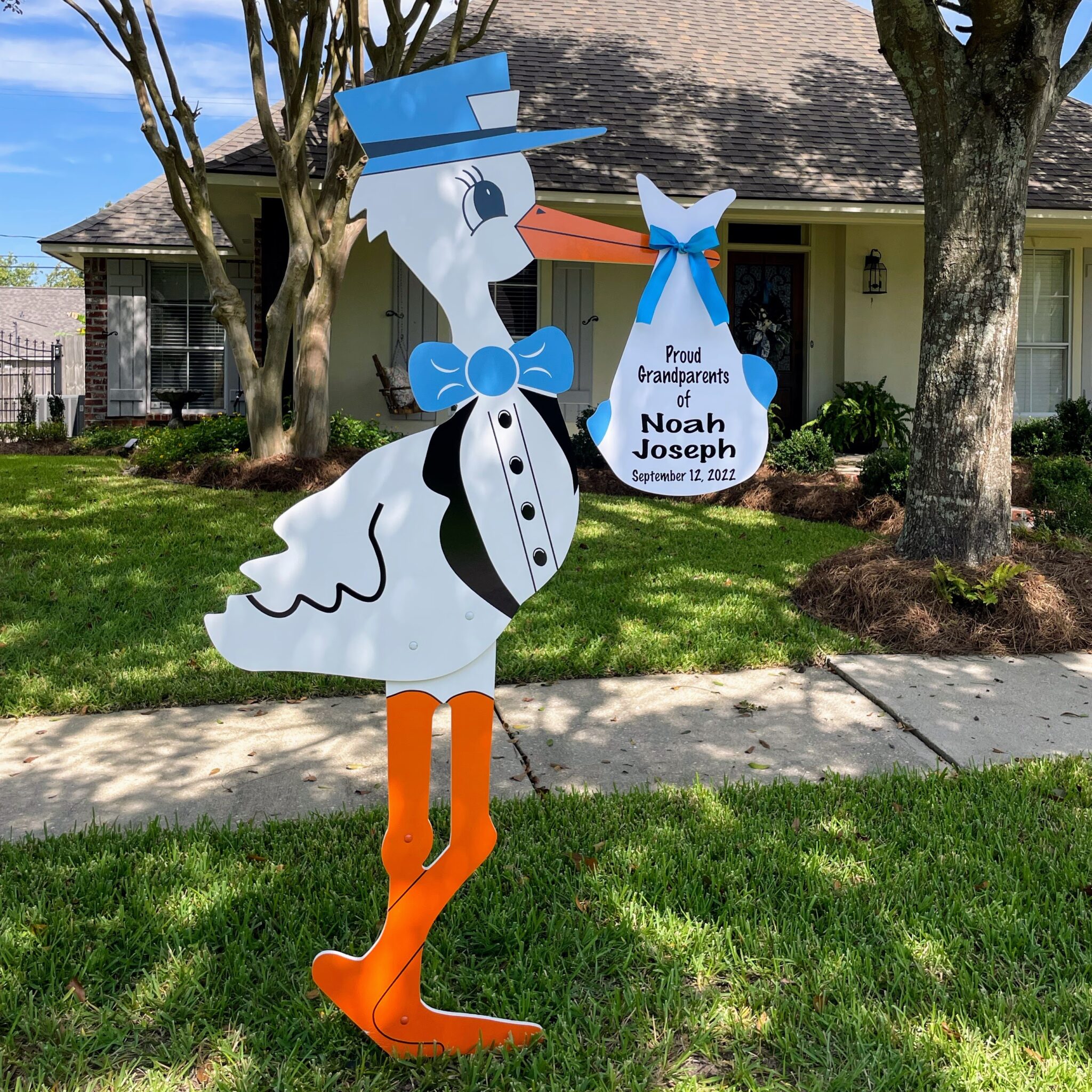 Baby Stork Signs Nashville. Tennessee